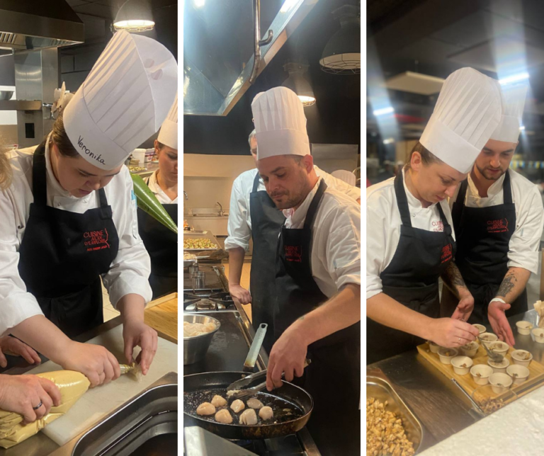 Stand with Ukraine - The first class of Ukrainian chefs graduates!